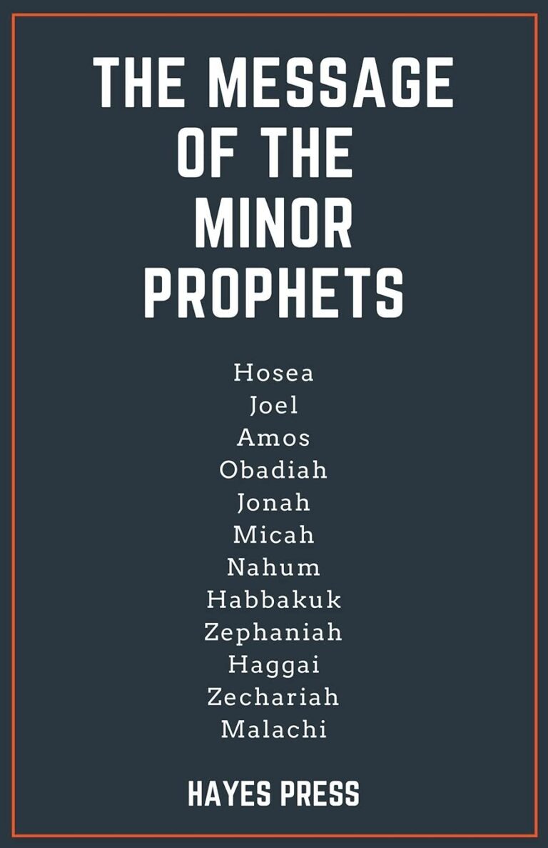 The Message of the Minor Prophets - LifeSprings Christian Resources